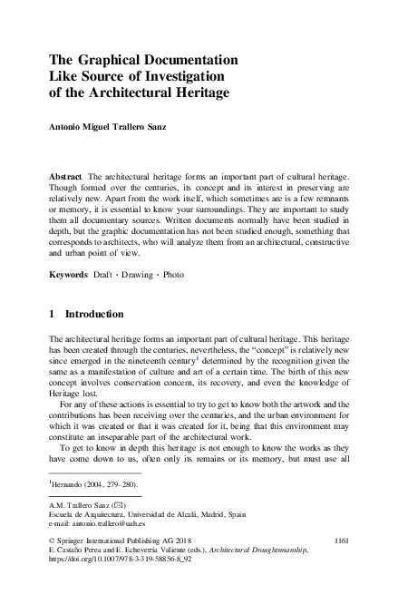(PDF) The Graphical Documentation Like Source of Investigation of the ...