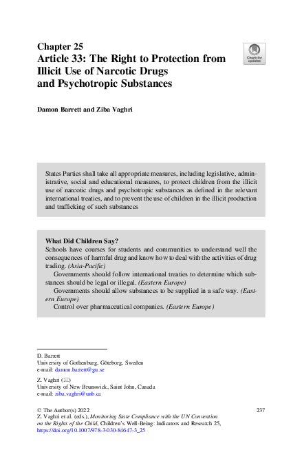 (PDF) Protection from Illicit Drug Use in Schools