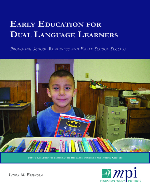 (PDF) Young Children of immigrants: researCh findings and PoliCY ChoiCes earlY eduCation for ...