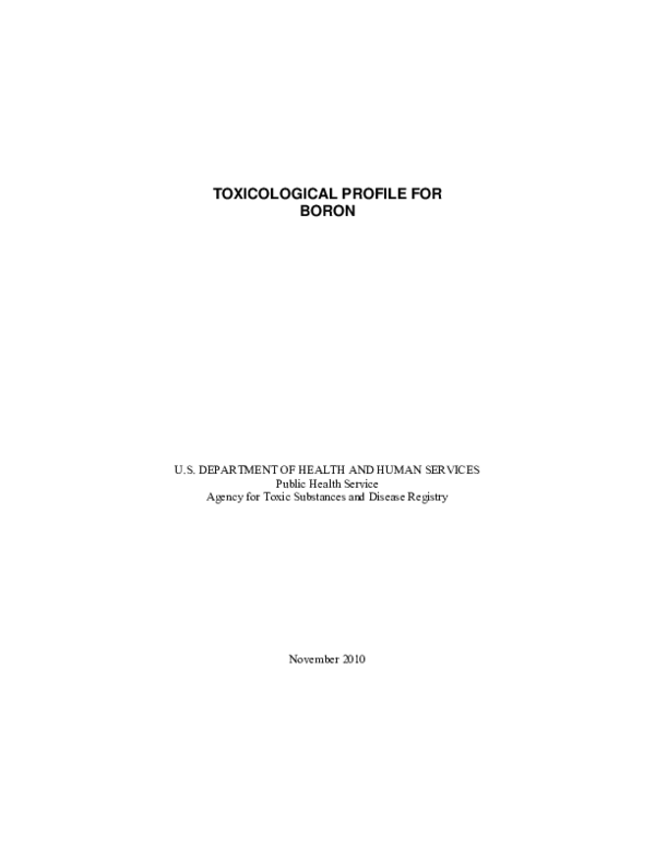 (PDF) Agency for Toxic Substances and Disease Registry (ATSDR)