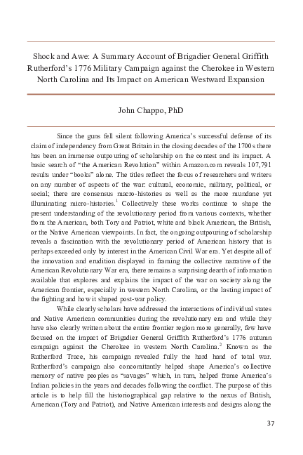 (PDF) Shock and Awe: A Summary Account of Brigadier General Griffith ...