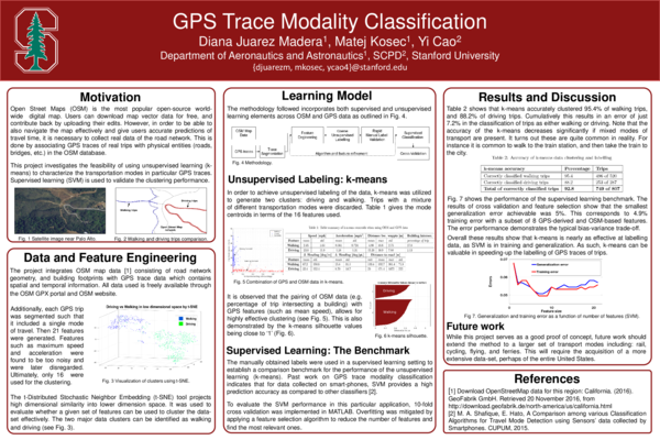 (PDF) GPS Trace Modality Classification