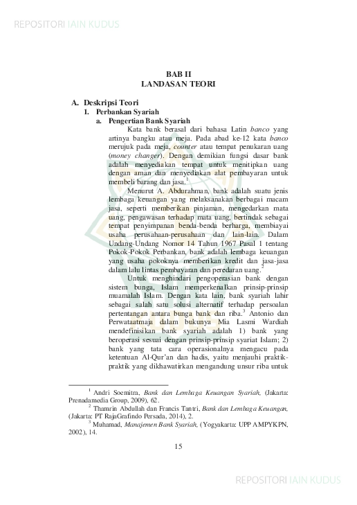 (PDF) Pengaruh Dana Pihak Ketiga, Tingkat Bagi Hasil, Non Performing Financing Dan Nilai Tukar ...