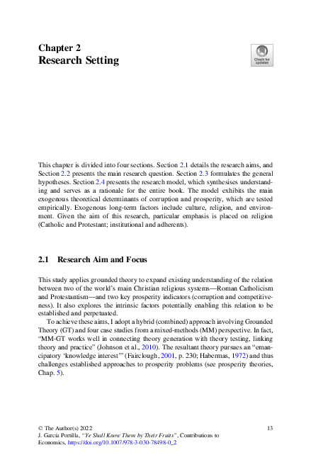 (PDF) Research Setting