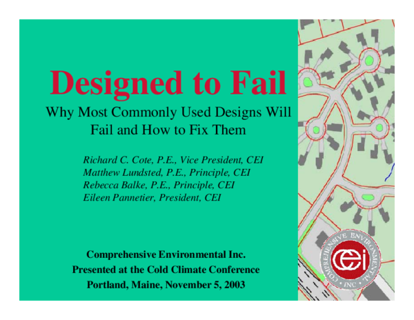 (PDF) Designed to Fail: Why Most Commonly Used Designs Will Fail and ...