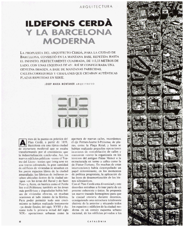 (PDF) Ildefons Cerdà y la Barcelona moderna