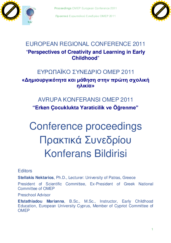 (PDF) Η πολυτροπικότητα στο αναλυτικό πρόγραμμα του νηπιαγωγείου ...