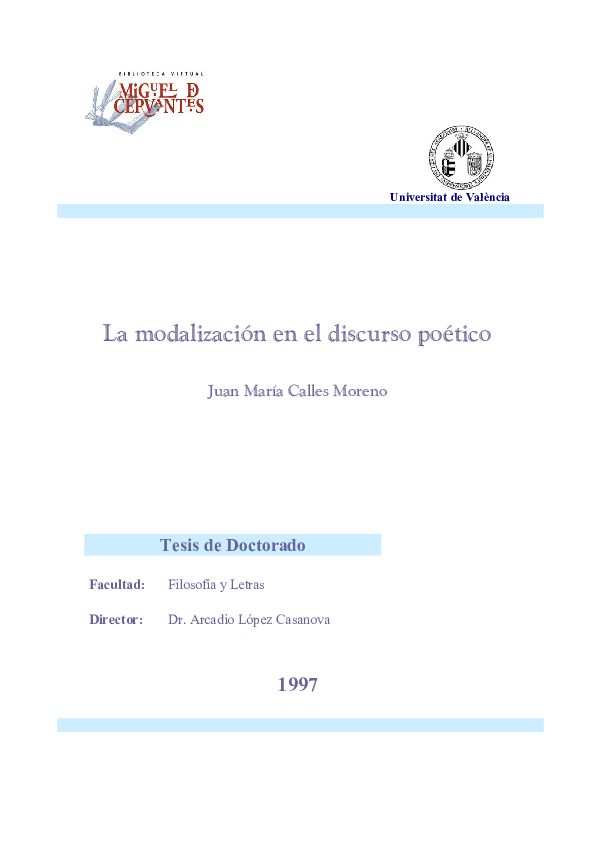 (PDF) La modelización en el discurso poético
