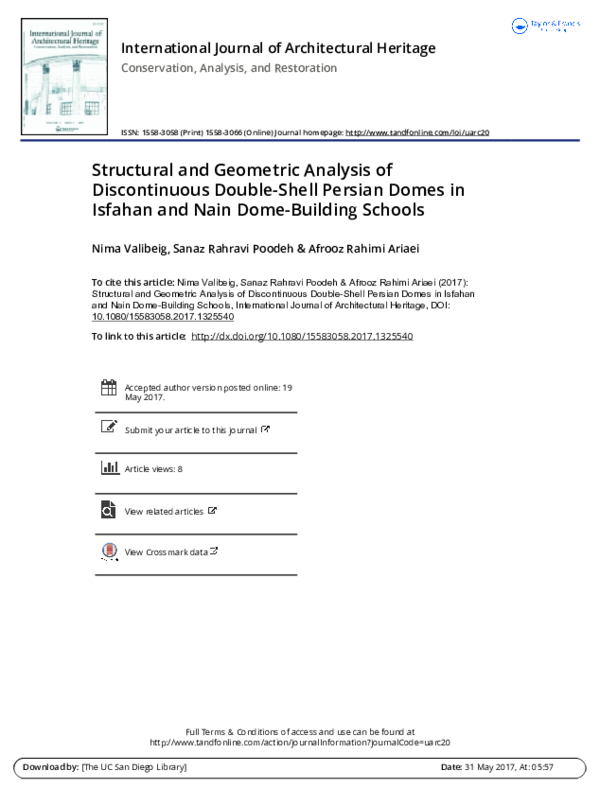 (PDF) Structural and Geometric Analysis of Discontinuous Double-Shell ...