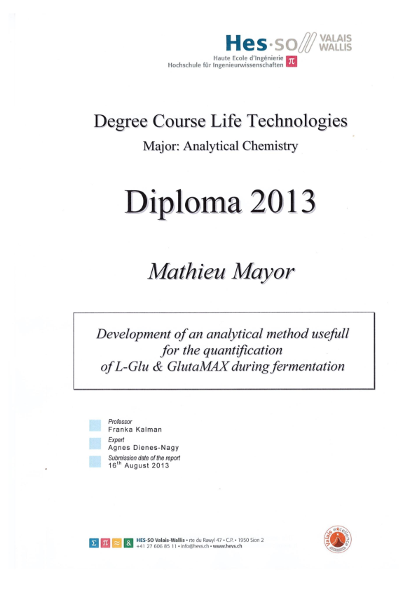 (PDF) Development of an analytical method usefull for the ...