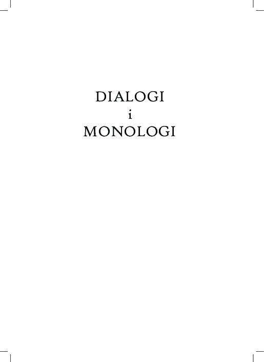 (PDF) Dialogi i monologi