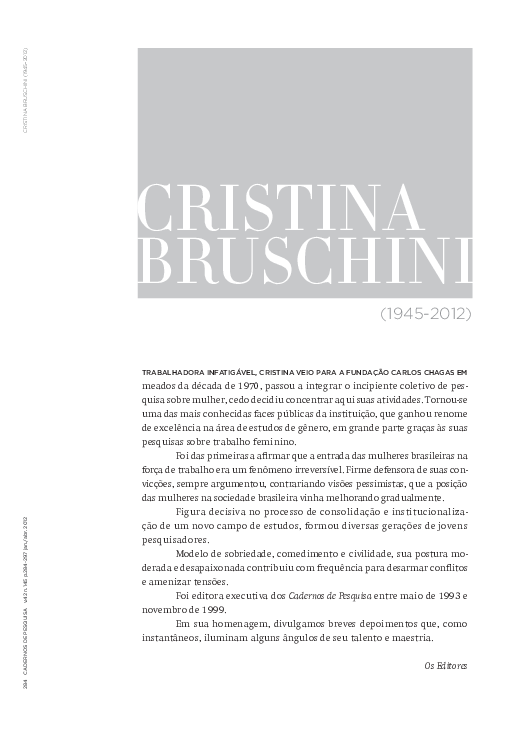 (PDF) Cristina Bruschini