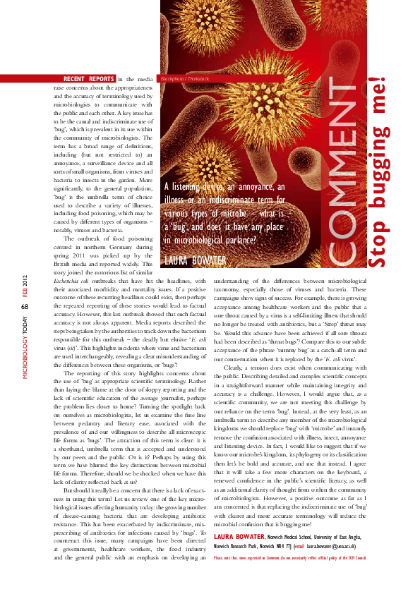 (PDF) Stop Bugging Me