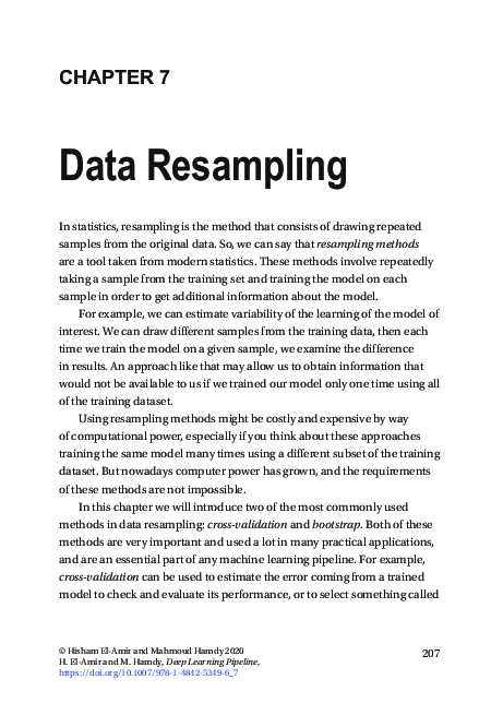 (PDF) Data Resampling