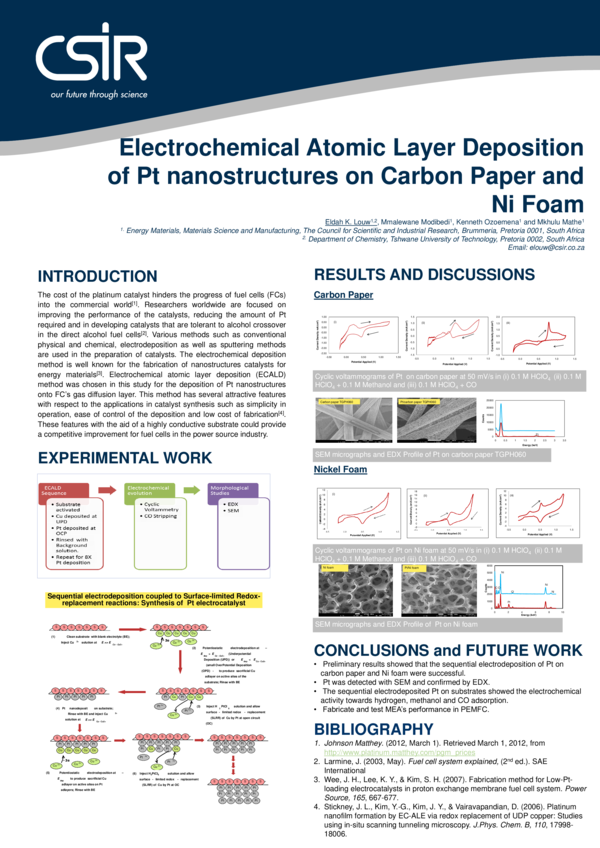 (PDF) Electrochemical atomic layer deposition of Pt nanostructures on ...