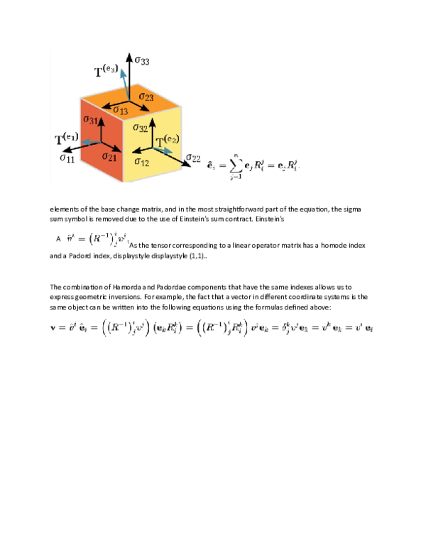 (DOC) elements of the base change matrix, and in the most ...