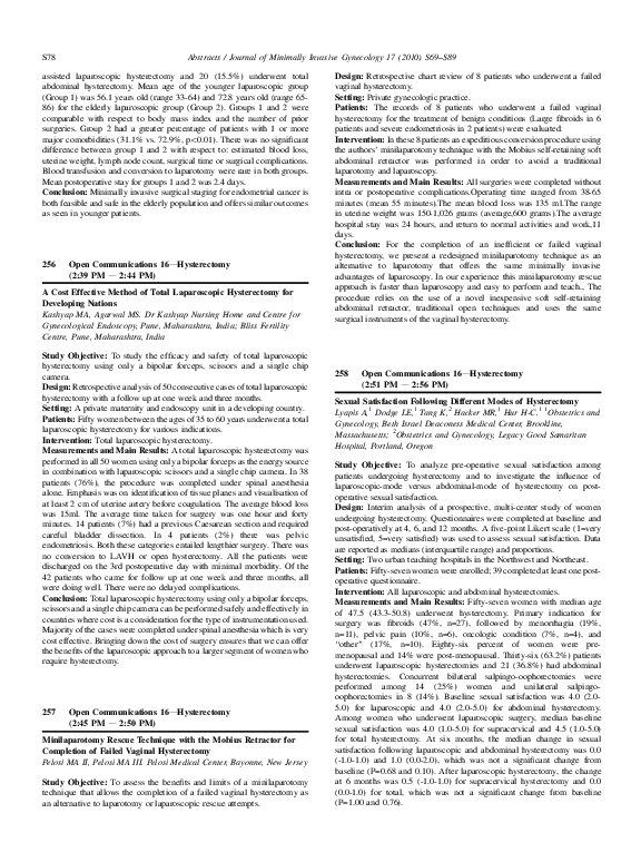 (PDF) Minilaparotomy Rescue Technique with the Mobius Retractor for ...