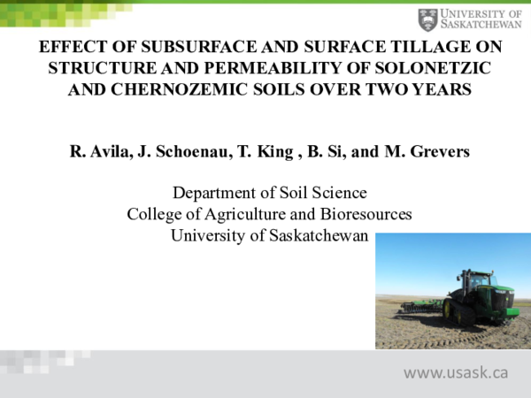 (PDF) Effect of subsurface and surface tillage on structure and ...