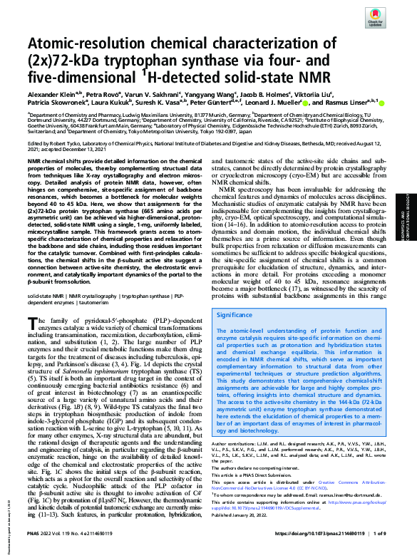 (PDF) Atomic-resolution chemical characterization of (2x)72-kDa ...