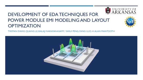 (PDF) Development of EDA Techniques for Power Module EMI Modeling and Layout Optimization