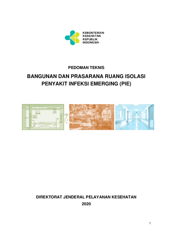 (PDF) BANGUNAN DAN PRASARANA RUANG ISOLASI PENYAKIT INFEKSI EMERGING (PIE