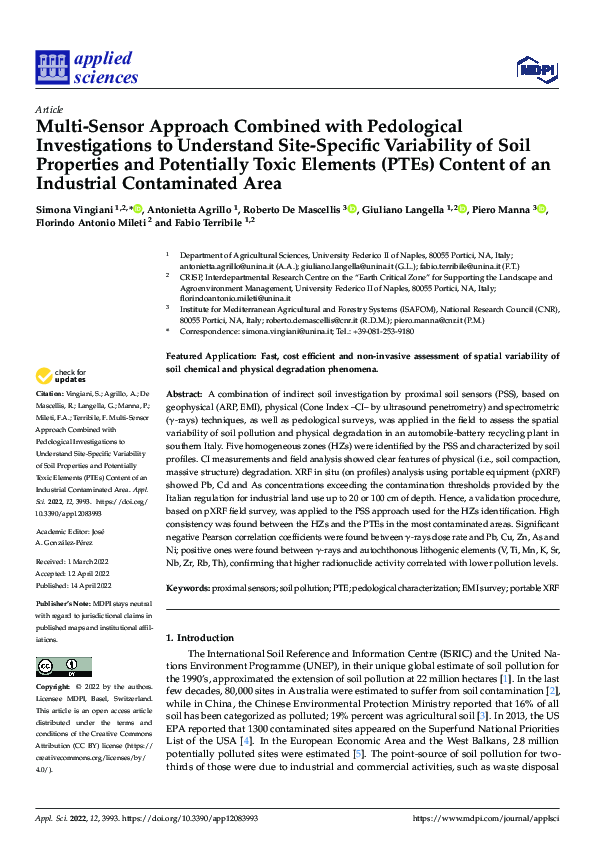 (PDF) Multi-Sensor Approach Combined with Pedological Investigations to Understand Site-Specific ...