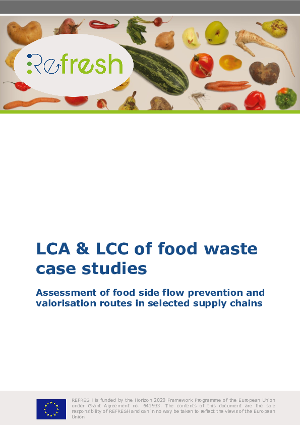 (PDF) LCA and LCC of Food Waste Strategies