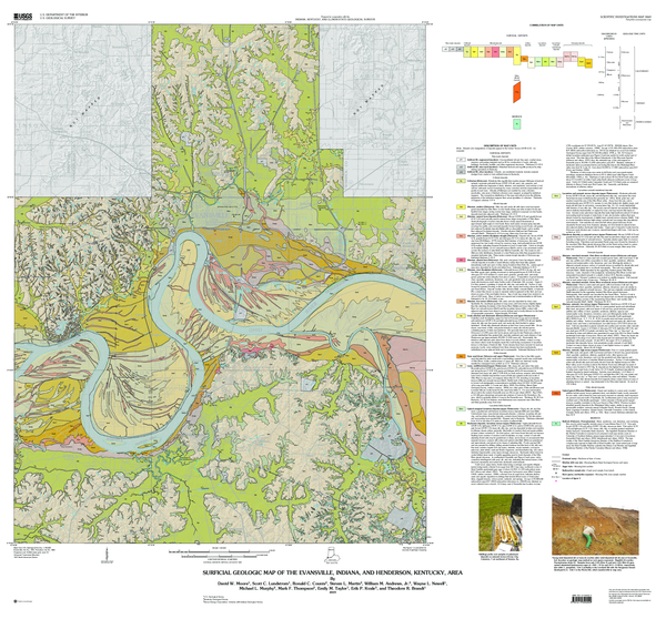 (PDF) Surficial Geologic Map of the Evansville, Indiana, and Henderson ...