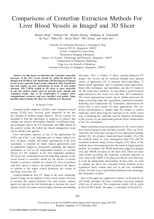 (PDF) Comparisons of Centerline Extraction Methods For Liver Blood Vessels in ImageJ and 3D ...