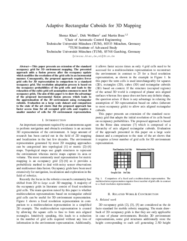 (PDF) Adaptive rectangular cuboids for 3D mapping | Sheraz Khan - Academia.edu