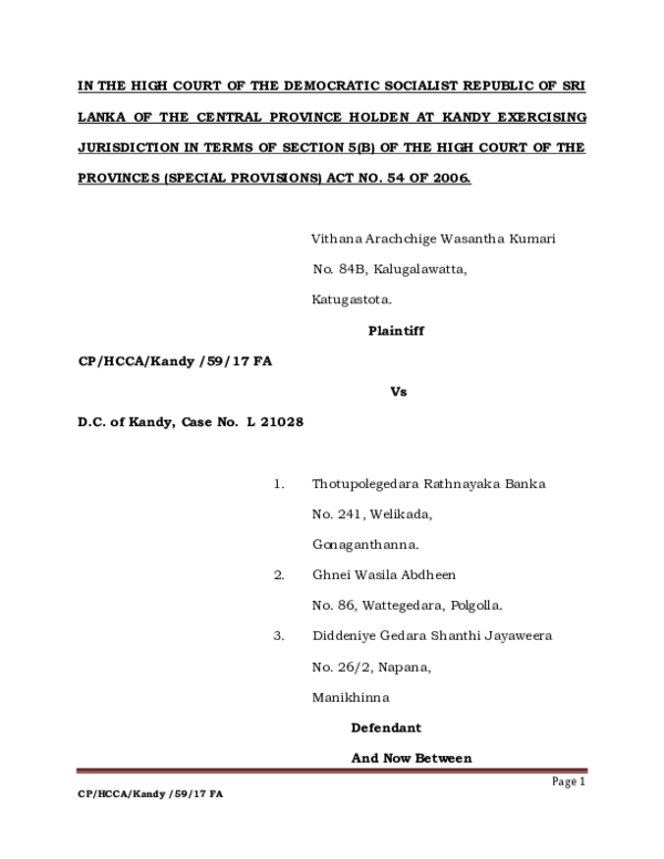 (PDF) Burden of proof: Forged deed What is due execution