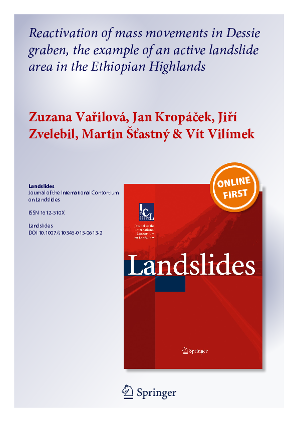 (PDF) Reactivation of mass movements in Dessie graben, the example of ...