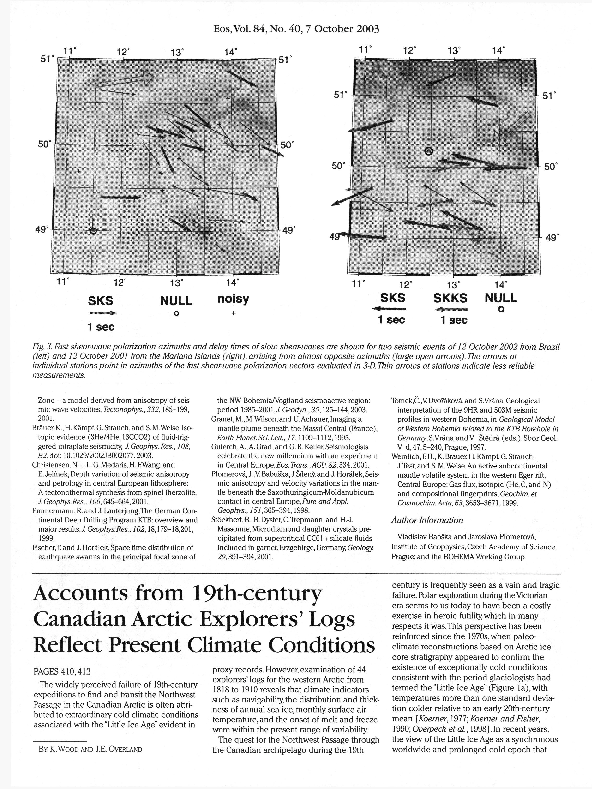 (PDF) Accounts from 19th-century Canadian Arctic explorers' logs ...