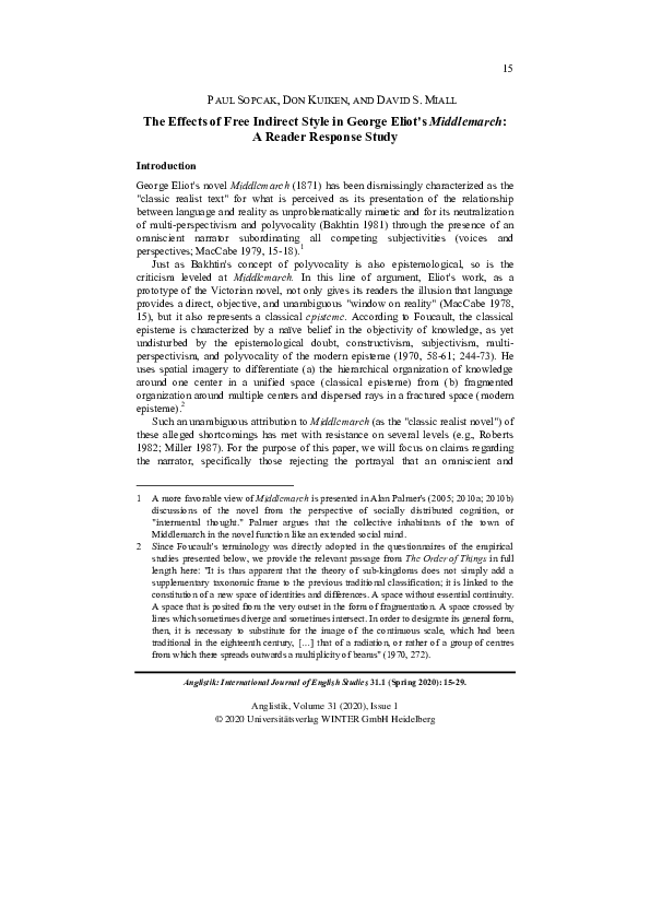 (PDF) Classic Realist Text" for What is Perceived as Its Presentation ...