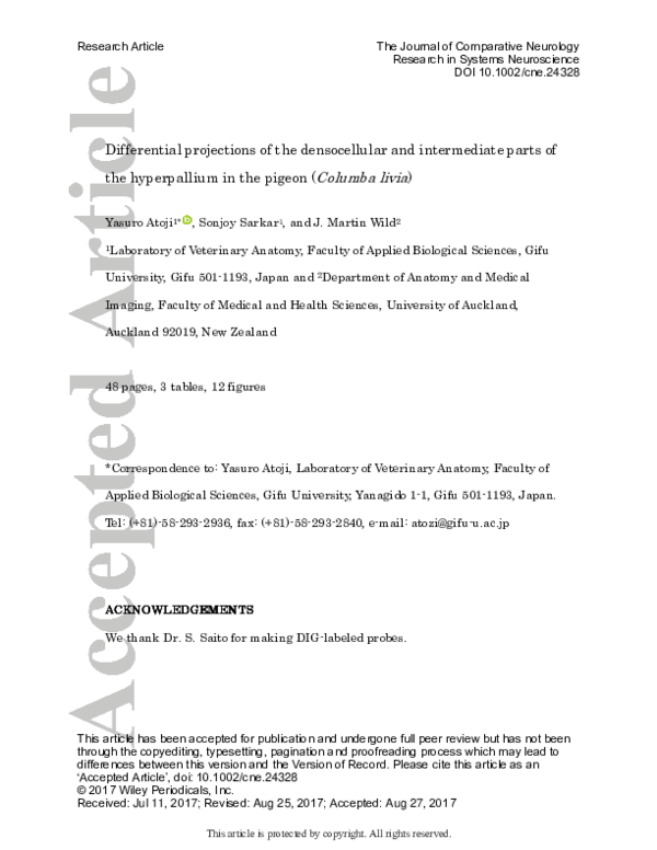 (PDF) Differential projections of the densocellular and intermediate ...