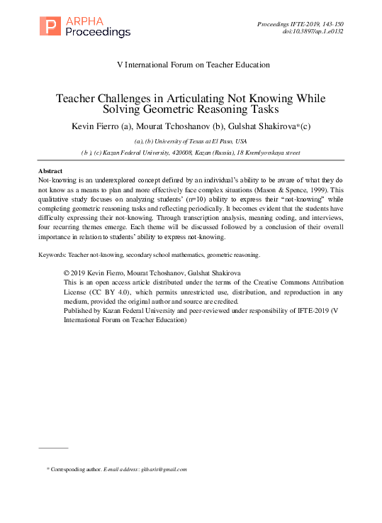 (PDF) Research-led teacher education: New tasks and challenges