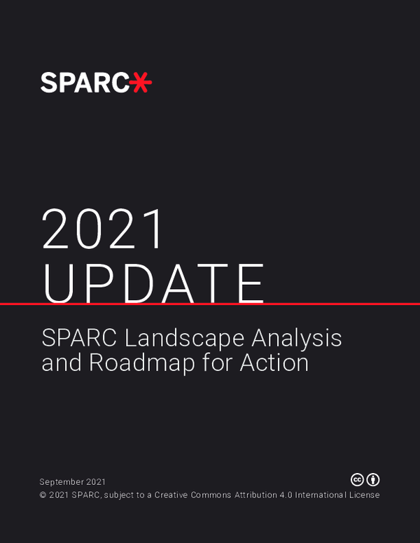 (PDF) SPARC Landscape Analysis and Roadmap for Action 2021 Update
