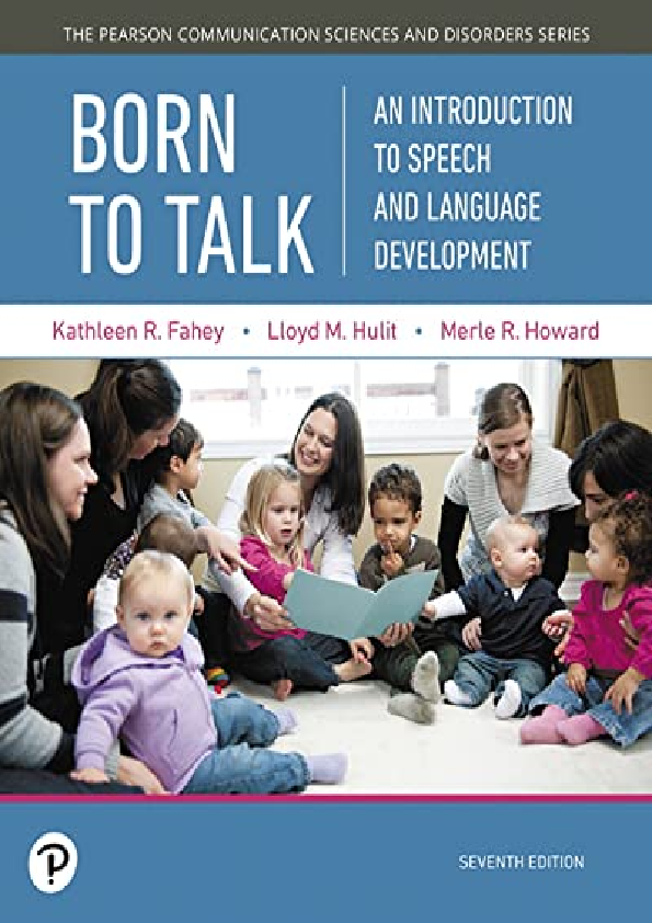 (PDF) Born to Talk: An Introduction to Speech and Language Development ...