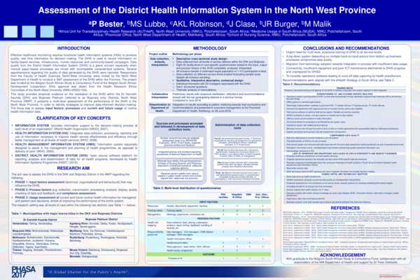 (PDF) Assessment of the District Health Information System in the North ...