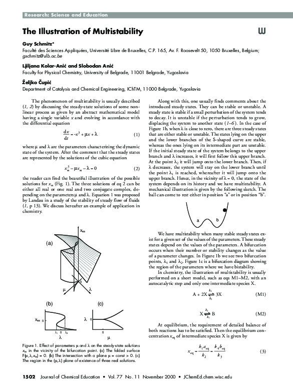 (PDF) The Illustration of Multistability