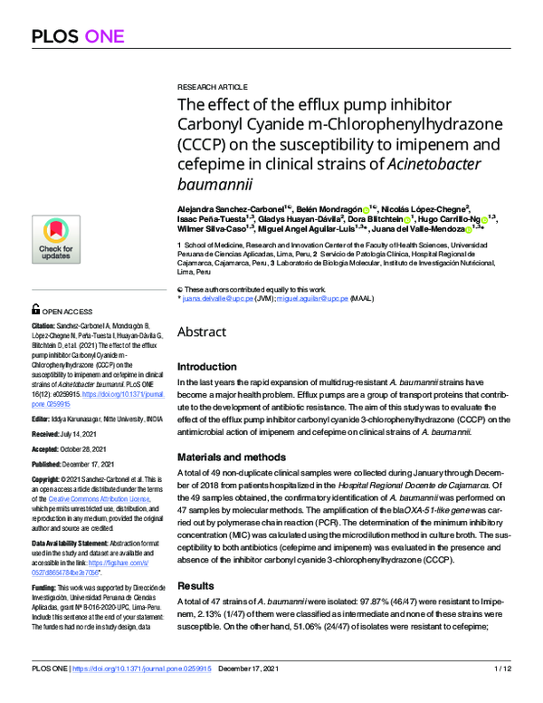 (PDF) CCCP Enhances Antibiotic Susceptibility in A. baumannii