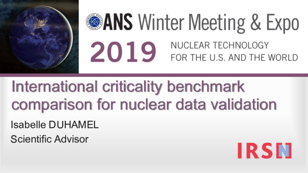 (PDF) International Criticality Benchmark Comparison for Nuclear Data ...