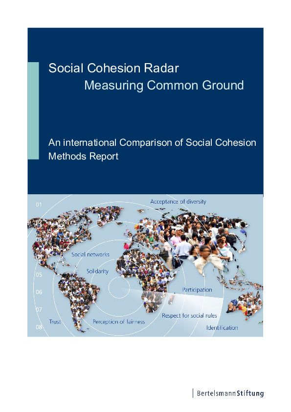 (PDF) Social Cohesion Radar Measuring Common Ground: An international ...