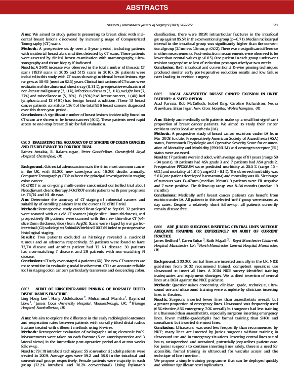 (PDF) Evaluating the accuracy of CT staging of colon cancers and its ...