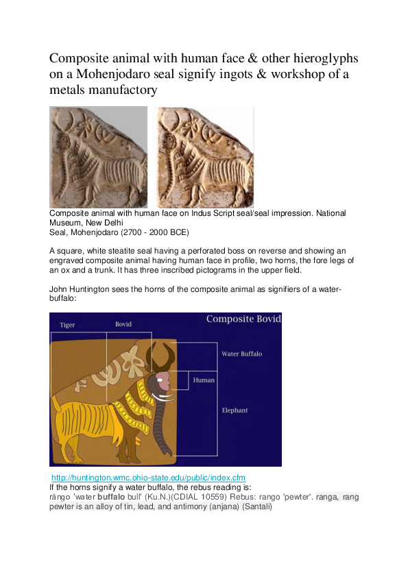(PDF) Composite animal with human face and oth