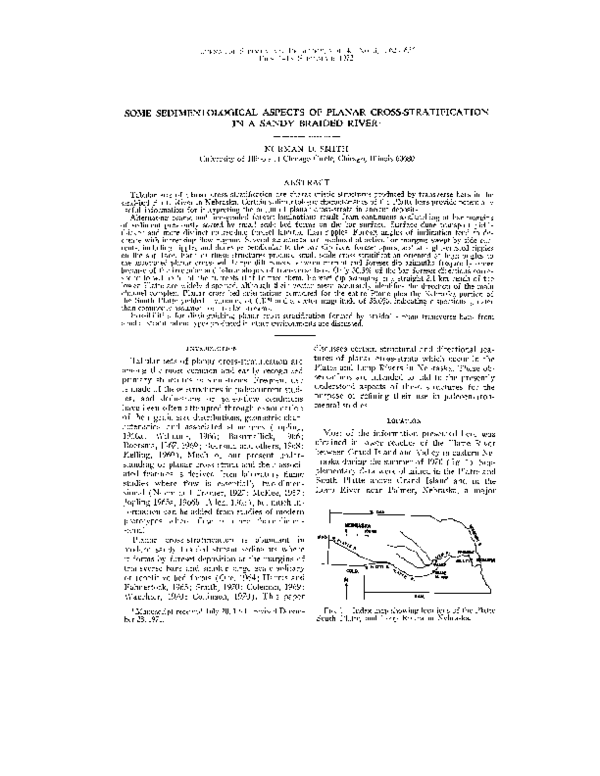 (PDF) Some sedimentological aspects of planar cross-stratification in a ...