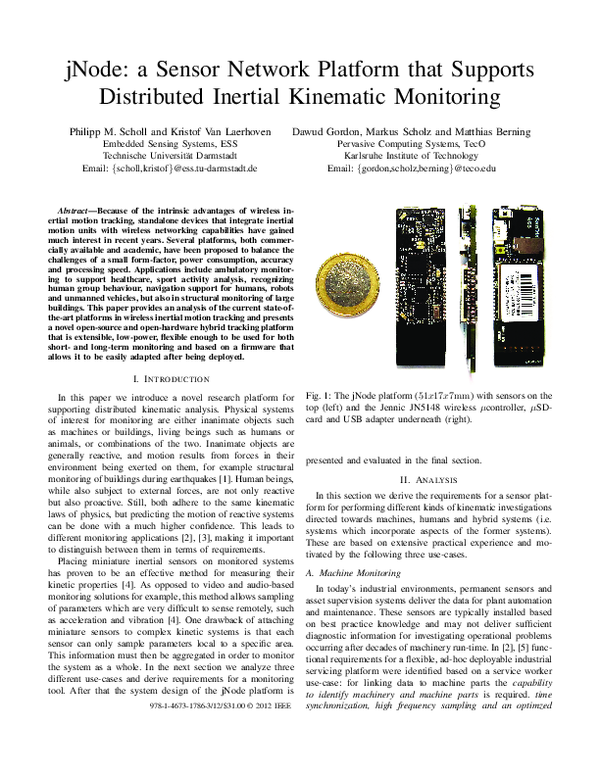 (PDF) jNode: A sensor network platform that supports distributed ...