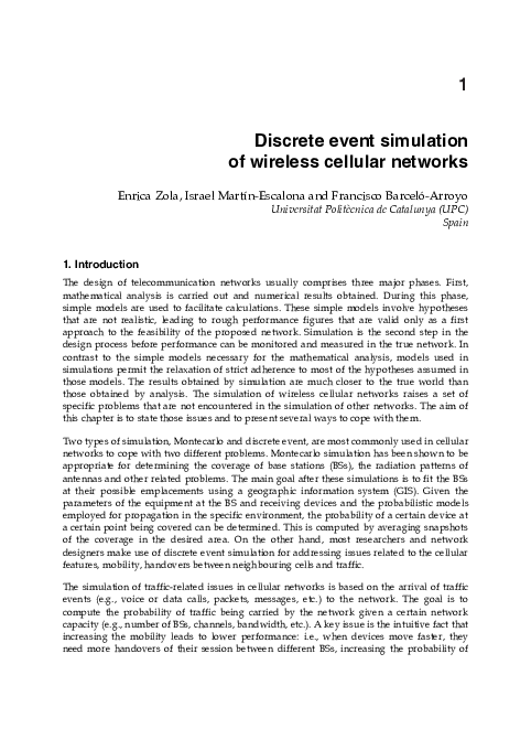 Pdf Discrete Event Simulation Eduard Babulak