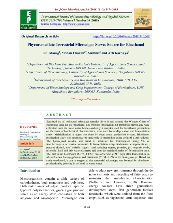 (PDF) Bioprospecting for native microalgae as an alternative source of ...