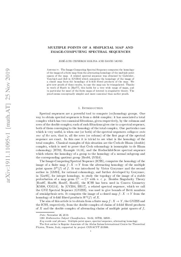 pdf-multiple-points-of-a-simplicial-map-and-image-computing-spectral